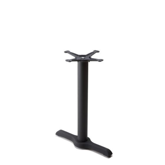 B22T Black Outdoor Metal Pedestal Table Base