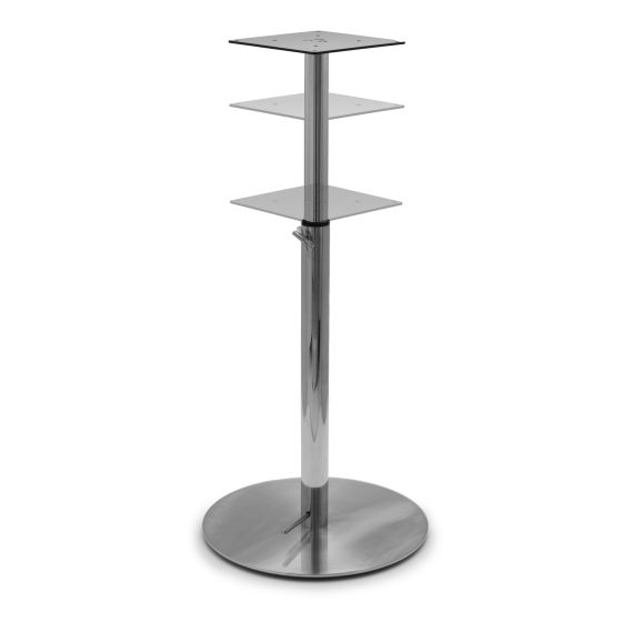 Lift Base - Stainless Steel Table Base - Adjustable Height