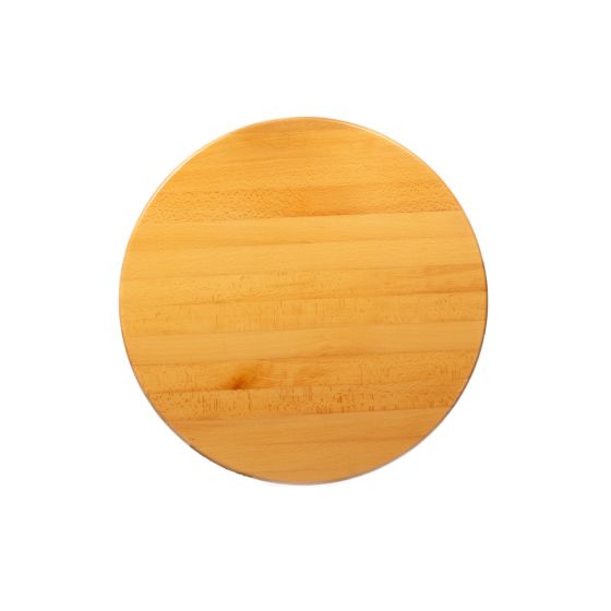 Solid Wood Table Top - Natural Finish - 36 Inch Round