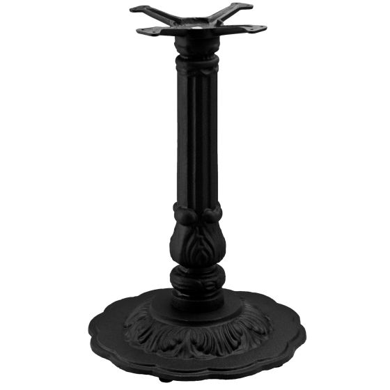 Tango-19 Matte Black Table Base - Dining Height (28 1/2")